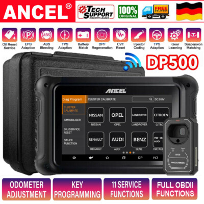 DP500 Profi Auto Diagnosegeräte OBD2 Scanner Odometer Mileage key ...