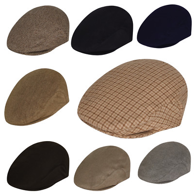 Mens Cashmere Flat Cap, Made in Scotland | eBay