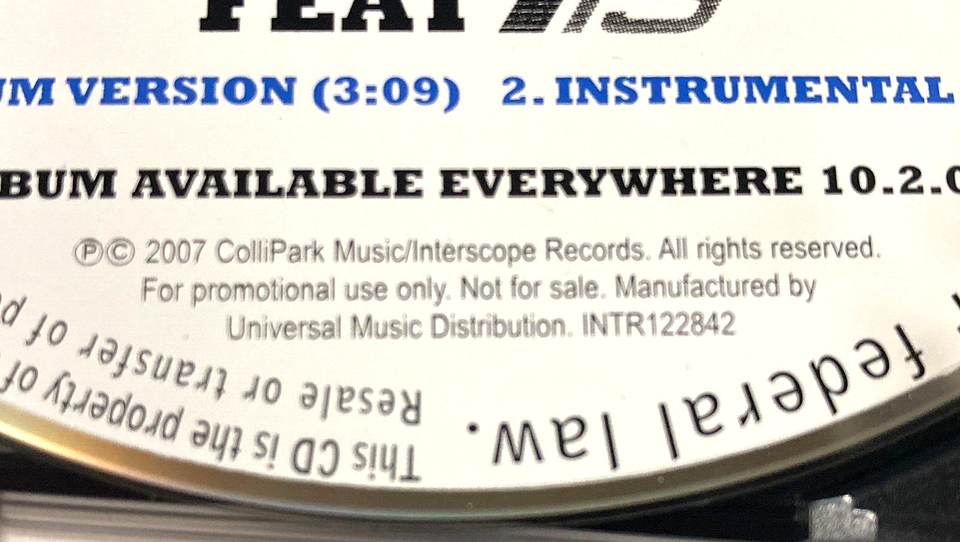 SOULJA BOY "Soulja Girl" PROMO CD Single (ft I-15) MINT ~ w ...
