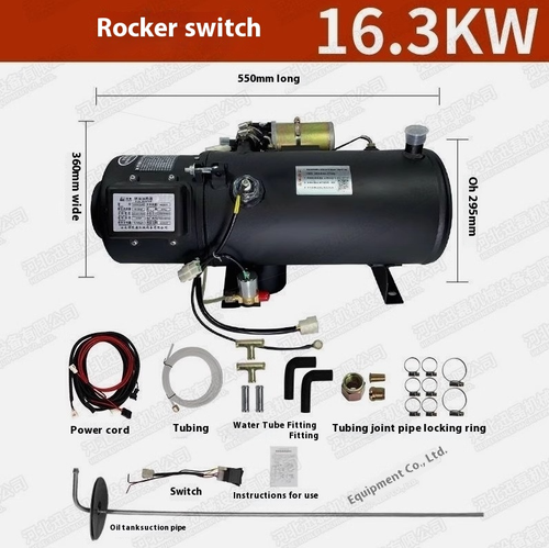 10KW Heater Diesel Heating Oil 24V12V Engine Preheating Diesel Truck ...