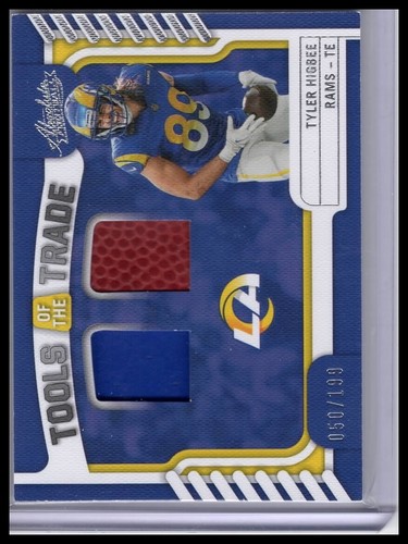 2022 Panini Absolute - Tools of the Trade Double Tyler Higbee #TTD-20 / ...