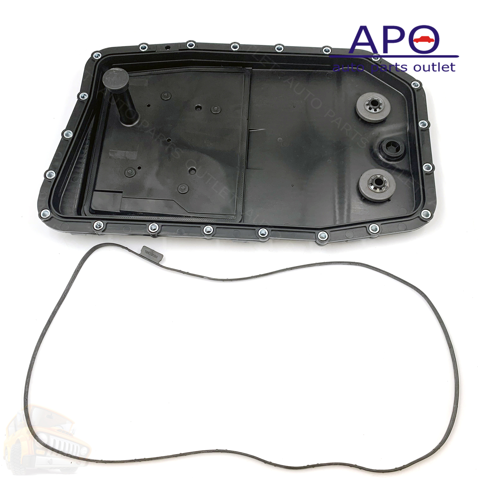 Oil Pan Filter LR007474 For Land Rover Jaguar XF BMW W/ Gasket and ...