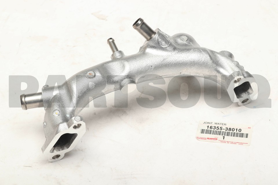 1635538010 Genuine Toyota JOINT, WATER BY-PASS, FRONT 16355-38010 | eBay