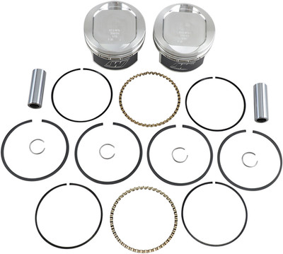 WISECO - K1682 - High-Performance Piston Kit for Harley-Davidson Iron ...