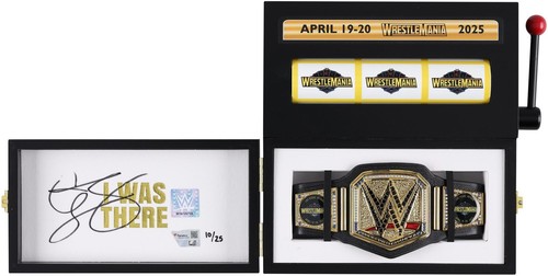 Cody Rhodes WWE Signed WrestleMania 41 Slot Machine Mini Title - LE of ...