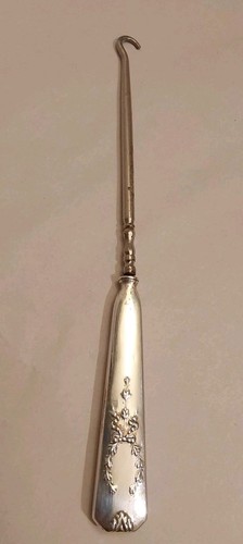 Antique Victorian Whiting Manufacturing Sterling Silver Button Hook ...