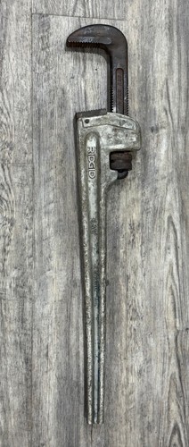 Ridgid 836 Aluminum HD 36" 900mm Pipe Wrench Ridge Tool Co. USA *READ ...