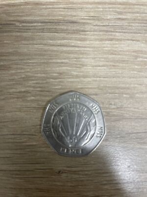 NHS 50th Anniversary Commerative Fifty Pence Coin 1998 Circulated 50p ...
