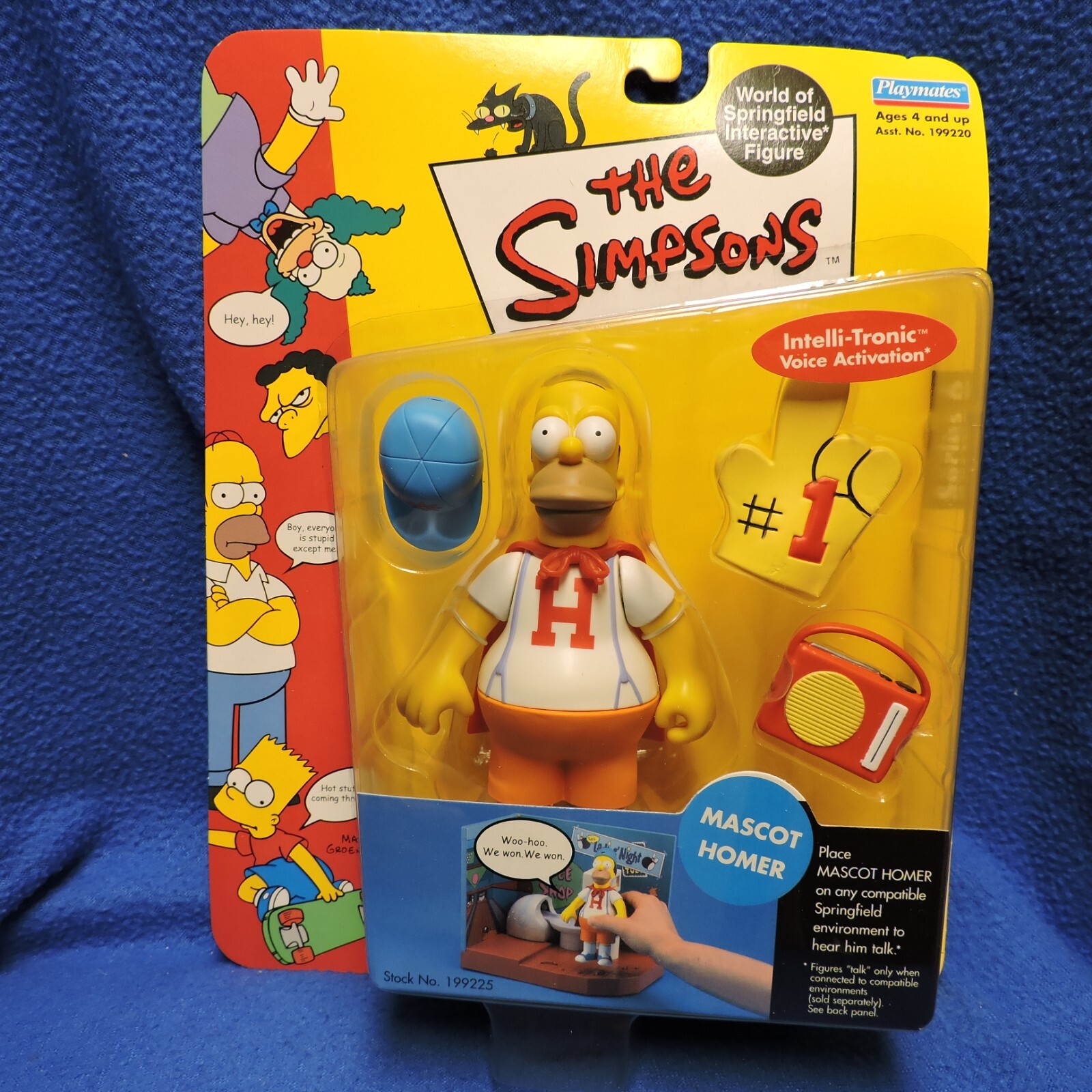 Simpsons Mascot Homer Action Figure | eBay