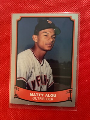 1988 PACIFICTRADING CARDS BASEBALL LEGENDS # 37 MATTY ALOU | eBay
