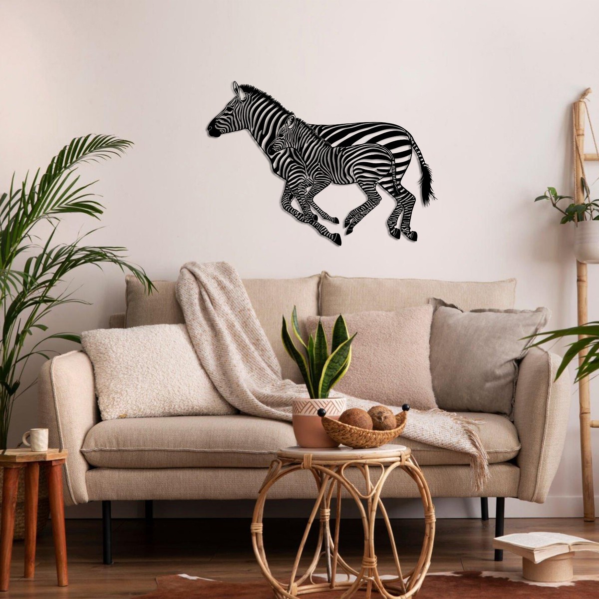 Zebra Living Room Decorating Ideas