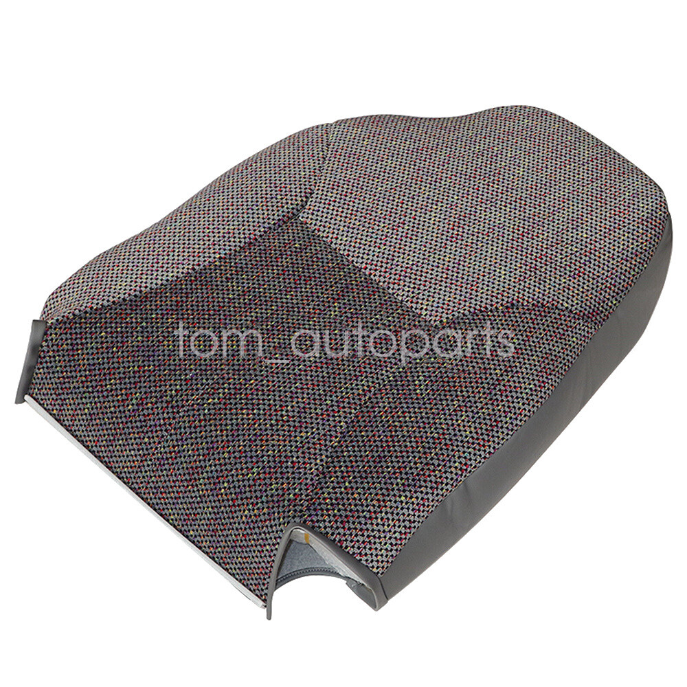 Driver Top Back Fabric Cloth Seat Cover Gray For 98-02 Dodge Ram 1500 ...