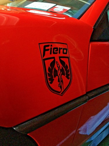 Pontiac Fiero & Fiero GT Emblem x2 Decals | eBay