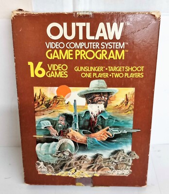 OUTLAW - Atari 2600 (CIB) 1978 - TESTED | eBay