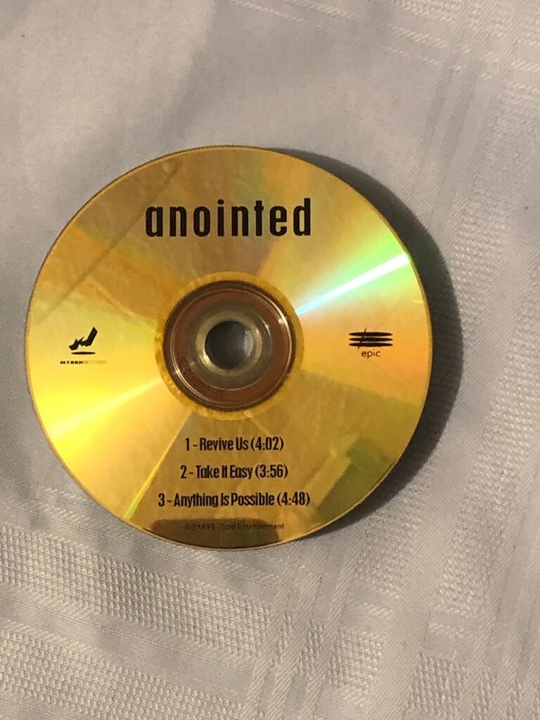 Anointed by Anointed (CD, Apr-1999, Word Distribution)(disc only ...