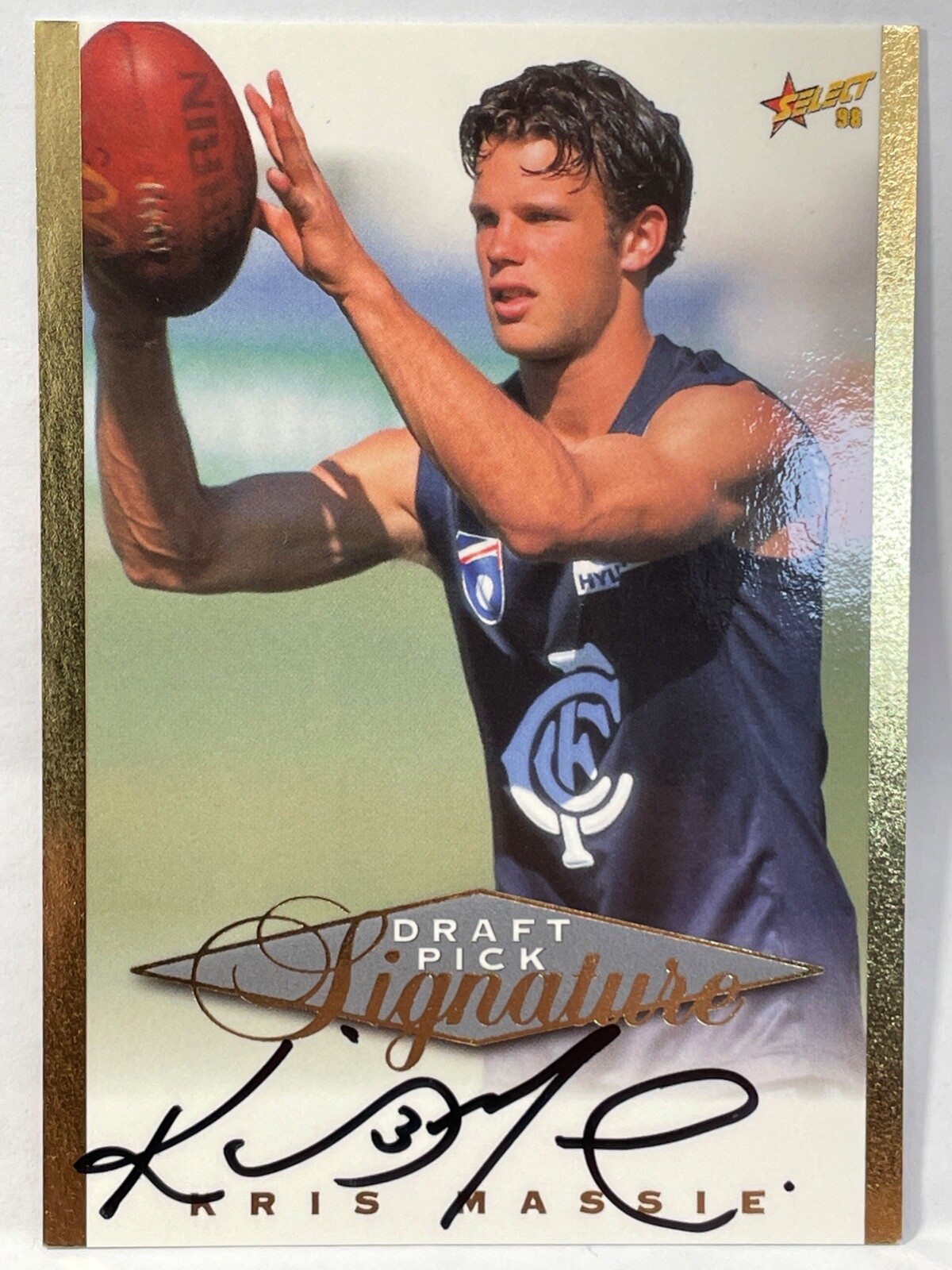 1998 Select Signature card SC4 Kris Massie Carlton | eBay Australia