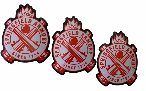 Gun Sticker Springfield Armory Decals 4” Glock Colt NRA Sigsauer HK ...