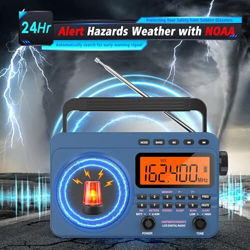 AM FM Shortwave Radio, Portable Transistor Radio with Best Reception ...