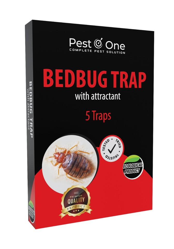 BEDBUG TRAP KILLER KILLS BED BUGS TREATMENT TRAPS MONITOR KILL CATCHER ...