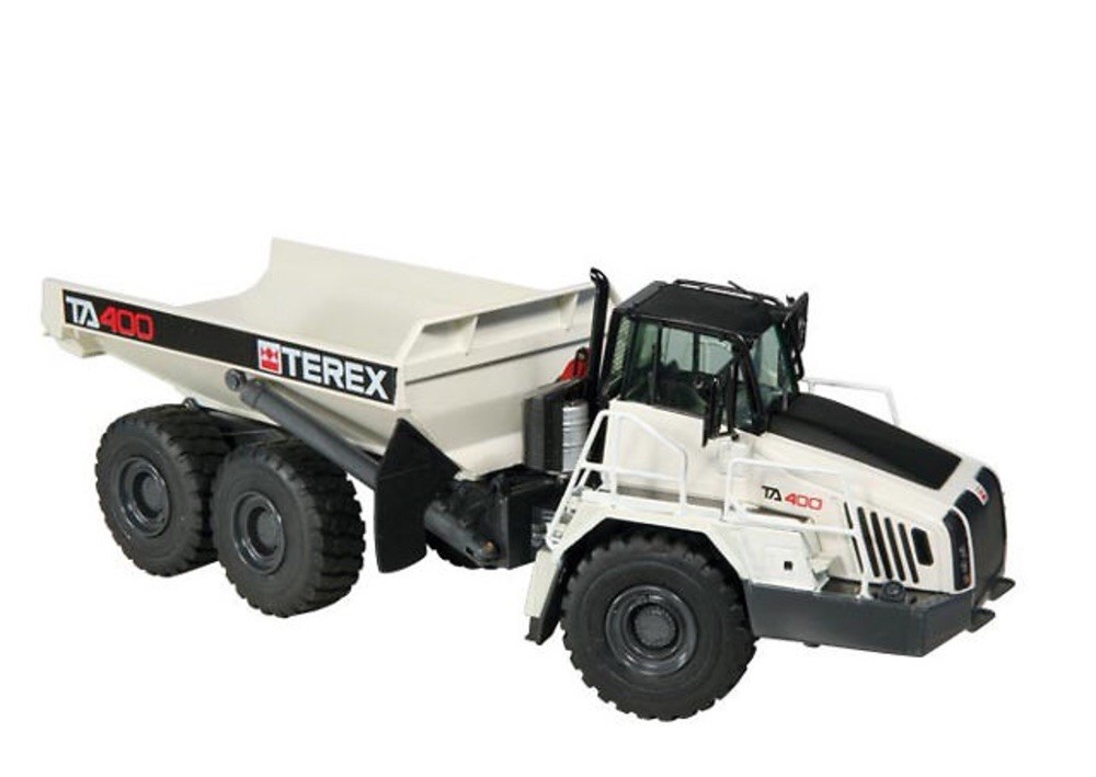 GENUINE RARE TEREX TA 400 ARTIC DUMP TRUCK GREY 1:50 NZG (DEALER MODEL ...
