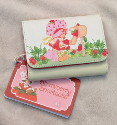 Loungefly Strawberry Shortcake Wallet Mailbox Mini Snap Closure Flap ...