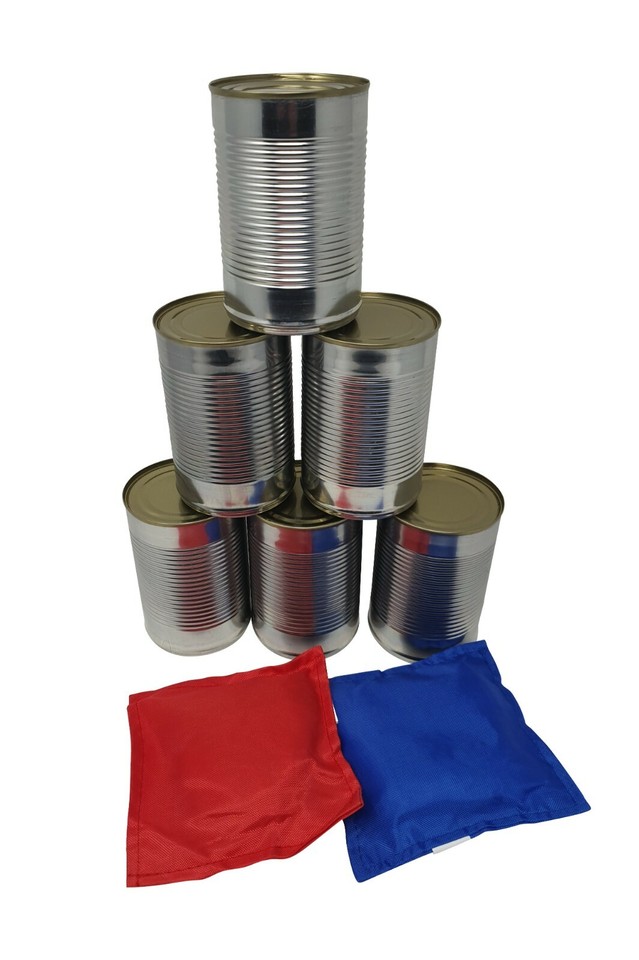 Tin Can Alley Toss Game - Kids Family Outdoor Carnival Fun Fair Games ...