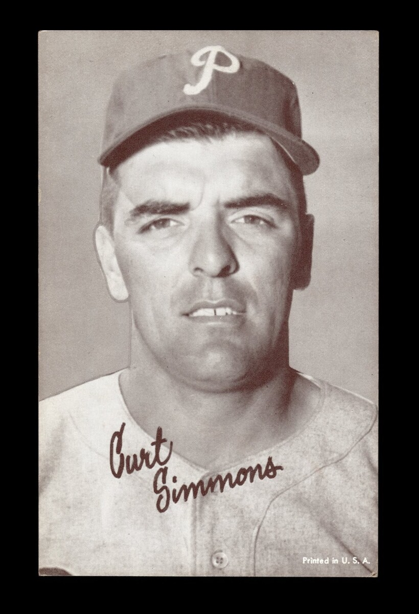 1947-66 Exhibits Set-Break Curt Simmons VG-VGEX *GMCARDS* | eBay