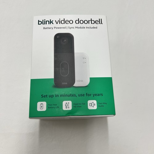 2025 2nd Gen Blink Video Doorbell + Sync Module Core System | eBay
