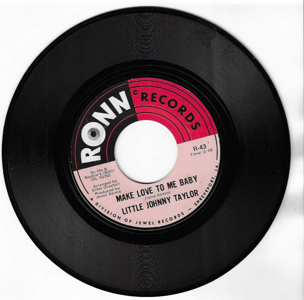 LITTLE JOHNNY TAYLOR - SWEET SOUL WOMAN / MAKE LOVE TO ME BABY - 1970 7 ...