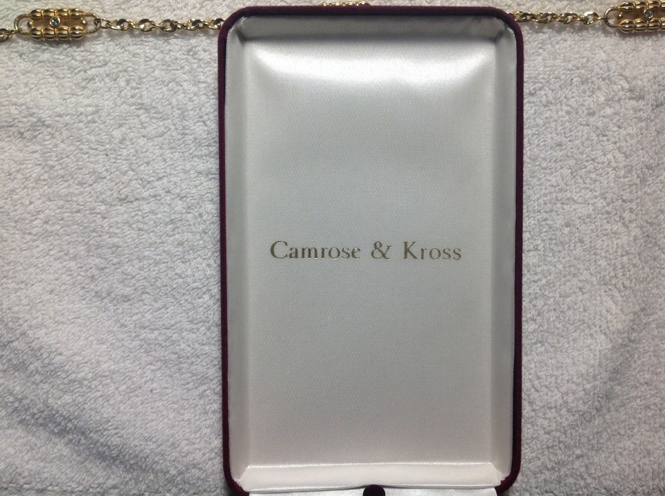 Camrose & Kross Jacqueline Jackie Kennedy JBK Double Necklace Set ...