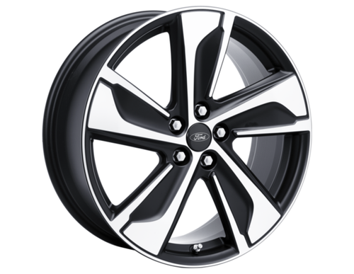 Genuine Ford Puma 2020> 19" Alloy Wheel, 5 Spoke-design, Matt Black ...
