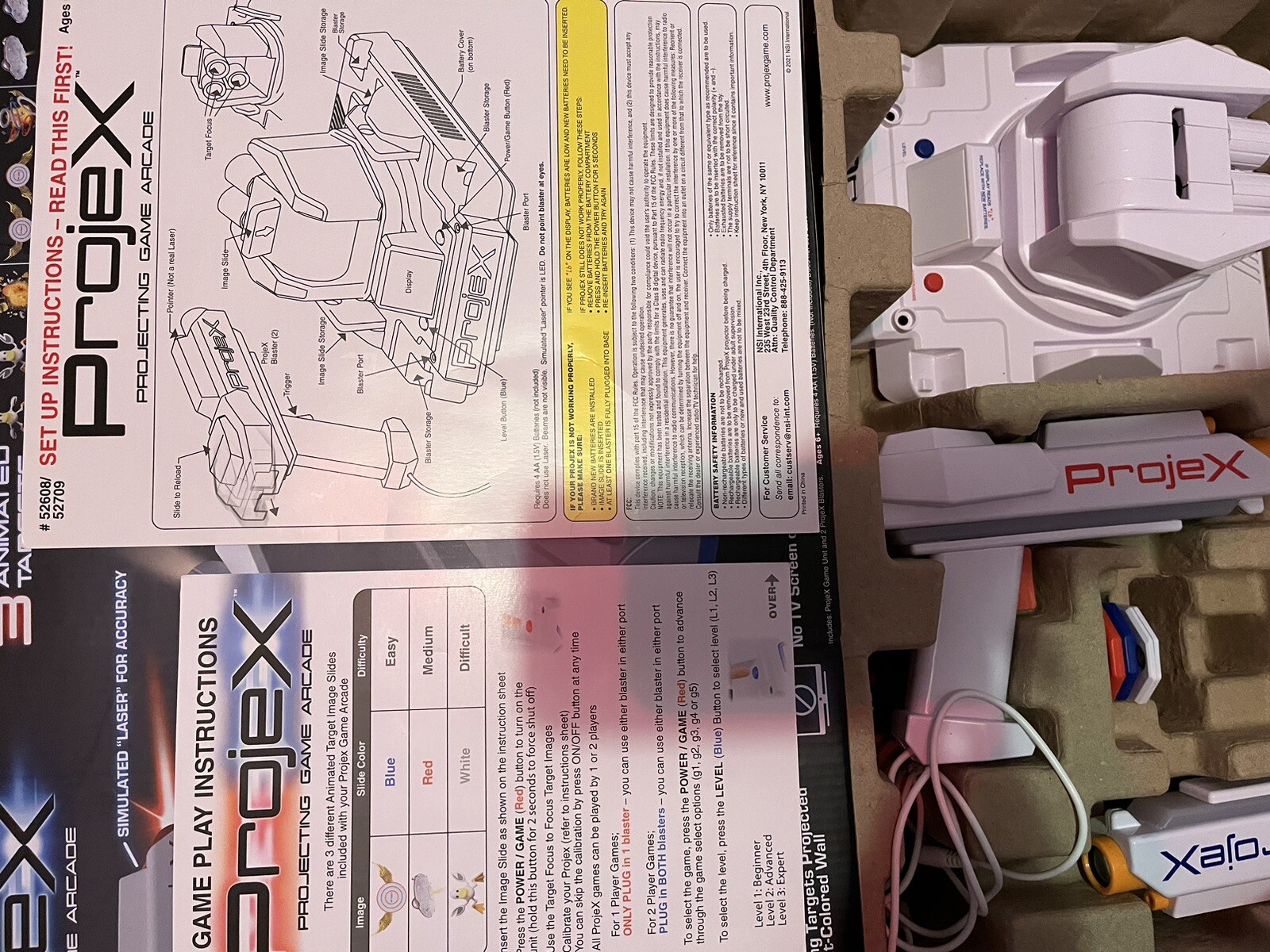 NSI ProjeX Animated Projecting Arcade Game - 52608 for sale online | eBay