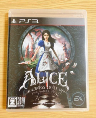 Alice : Madness Returns PS3 PlayStation 3 Japan Import Tested EA | eBay
