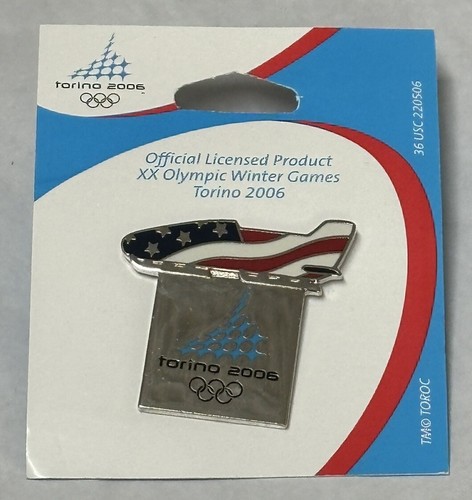 2006 Torino Olympic Pin USA bobsled Lapel Pin | eBay
