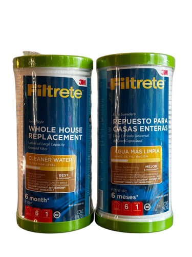 3M Filtrete 4WH-HDGR-F01 Sump Style Whole House Sediment Water Filter ...