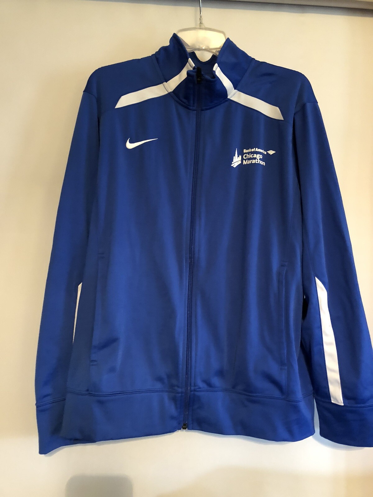 Nike Chicago Marathon Full Zip Track Jacket Men's Siz… - Gem