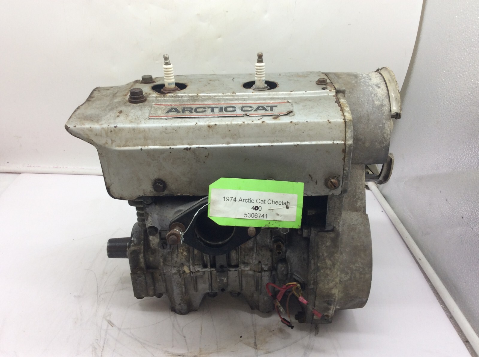 Arctic Cat Motor Engine Kawasaki 399CC 398 1974 Panther 400 Fan Cooled ...