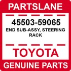 45503-59065 Toyota OEM Genuine END SUB-ASSY, STEERING RACK | eBay