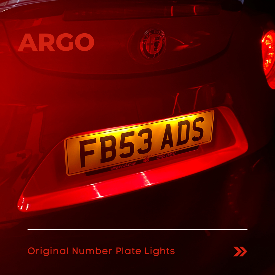 For VW Polo Number Plate light Bulbs MK5 Facelift 2014-2017 Clear ...