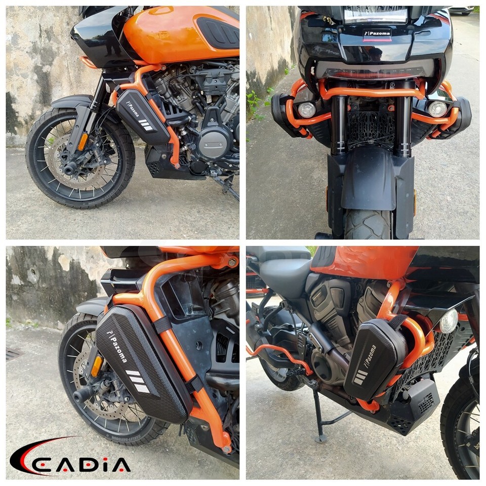 Hard Shell Bumper Crash Bar Tool Bag For Harley Pan America 1250 ...