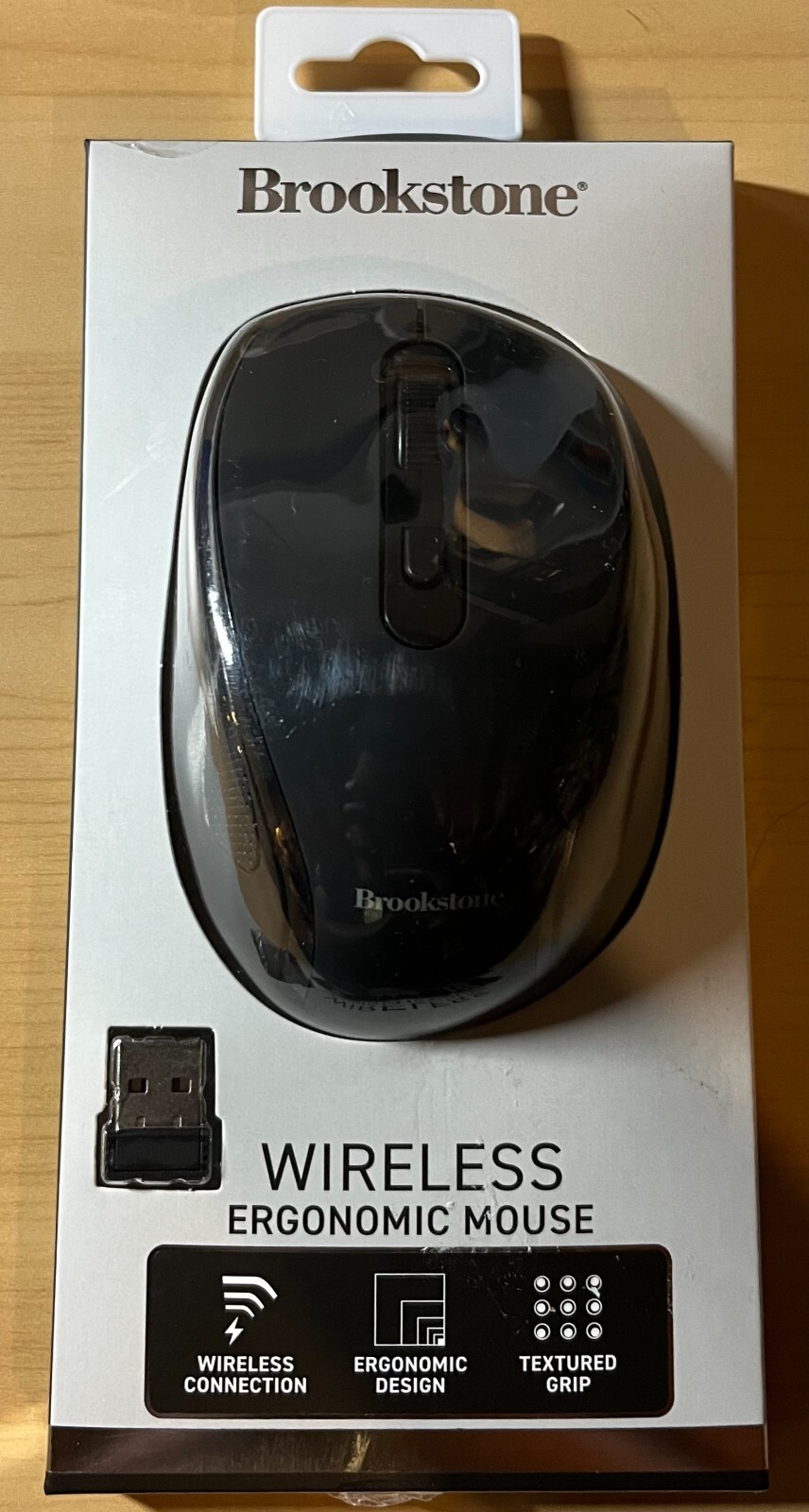 Brookstone Wireless Ergonomic Mouse | eBay