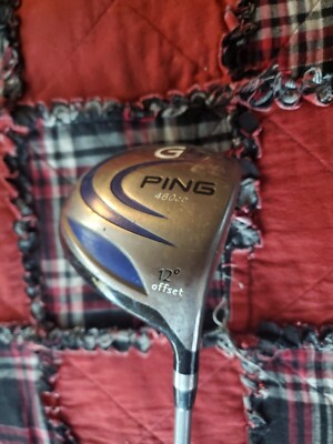 PING G5 460cc Offset Driver 12 Degrees Graphite R Regular Flex RH Golf ...