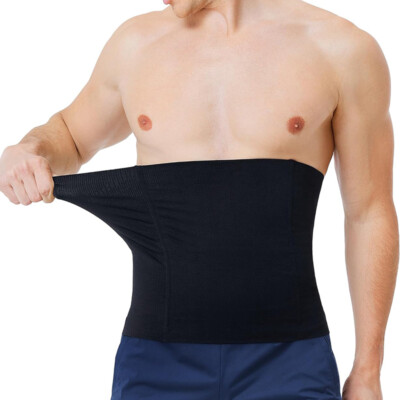 Seamless Waist Trainer for Men Corset Tummy Control Shapewear Waist ...