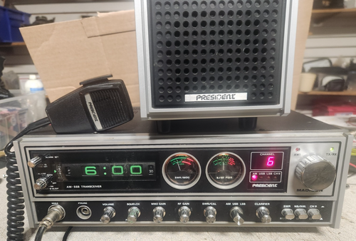 President Madison Cb Radio CHECK VIDEO | eBay