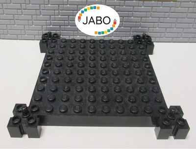 (G 3) Lego 30645 Building Plate Plate Tower Plate 12x12 Black | eBay