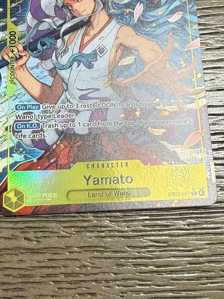 Yamato (Alternate Art) EB03-057 Extra Booster: One Piece Heroines ...