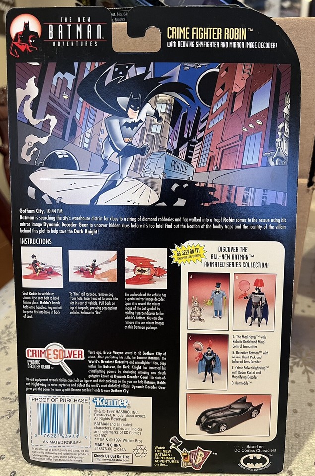 The New Batman Adventures Crime Fighter Robin Action Figure | eBay