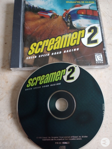 1999 SCREAMER 2 SHEER SPEED ROAD RACING PC VIDEO GAME | eBay