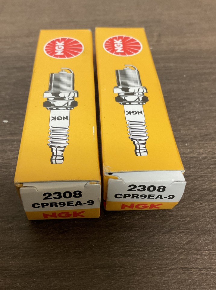 (2) NGK Spark Plugs 2308 CPR9EA-9 In Stock & Ready To Ship! #S601 | eBay