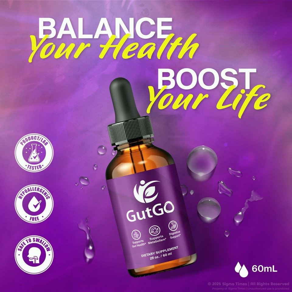 (2 Pack) GutGo Drops Premium Gut Go Liquid Formula for Gut Support | eBay